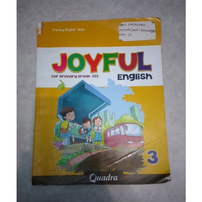 Jual Buku Joyful English Bahasa Inggris Kelas 3 SD/MI Quadra | Shopee Indonesia