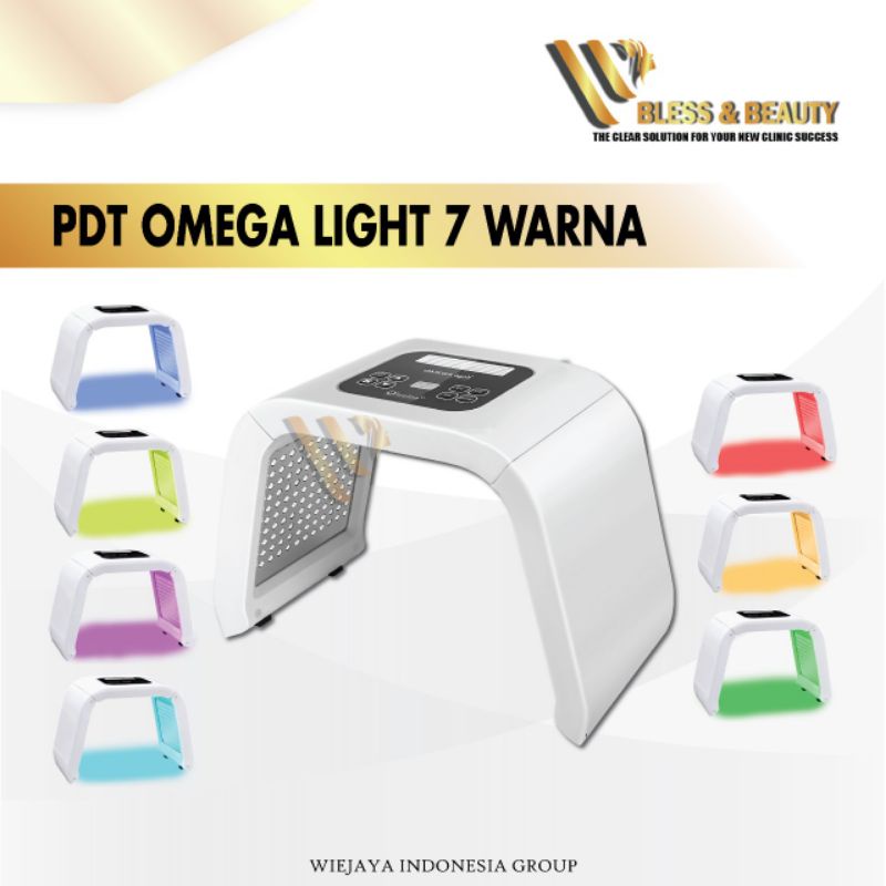 Jual PDT LIGHT MASKER LED OMEGA LIGHT AQUA LIGHT 7 WARNA GARANSI ...