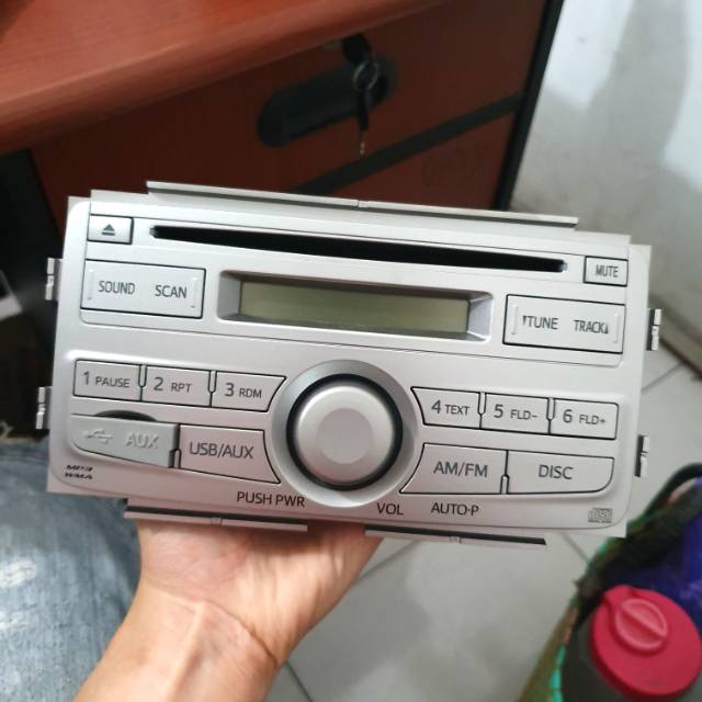 Jual Headunit agya ayla standart oem cd usb music fm radio head unit ...