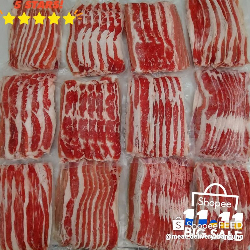 Jual Daging Slice Tipis (yoshinoya) Sapi. Halal | Shopee Indonesia