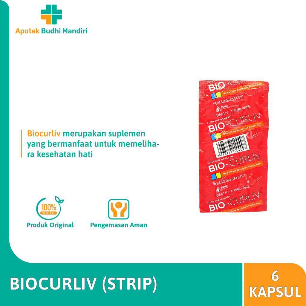 Jual Bio-Curliv | Bio Curliv (1 Strip) | Shopee Indonesia