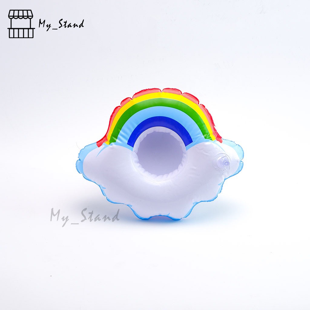 Jual Mini Floaties /Cup Holder Rainbow Tempat Minum/Gelas/Botol di ...