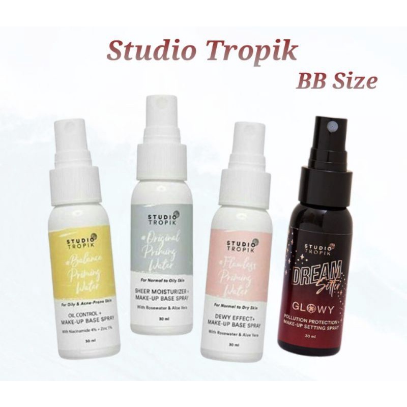 Jual Studio tropik priming water travel size 30ml | Shopee Indonesia