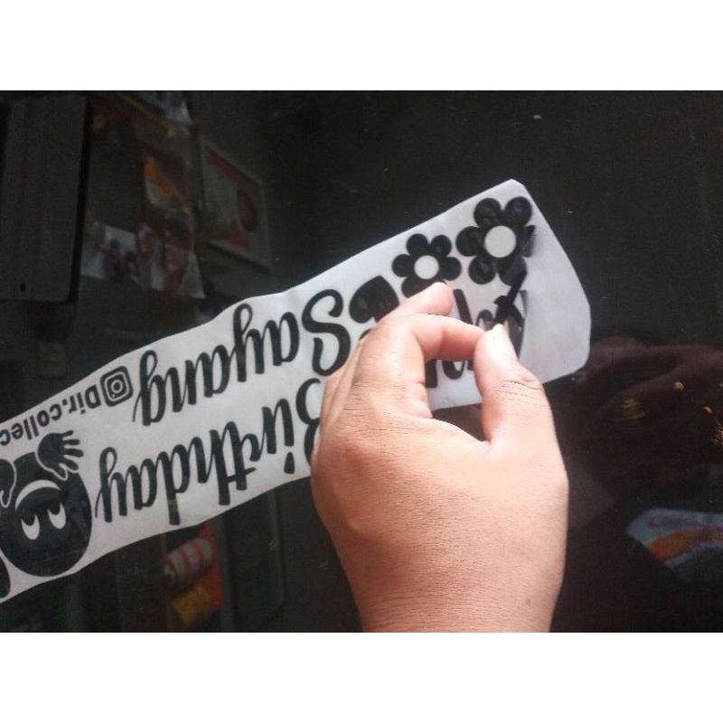 Jual Stiker Cutting Untuk Bucket Balon | Shopee Indonesia