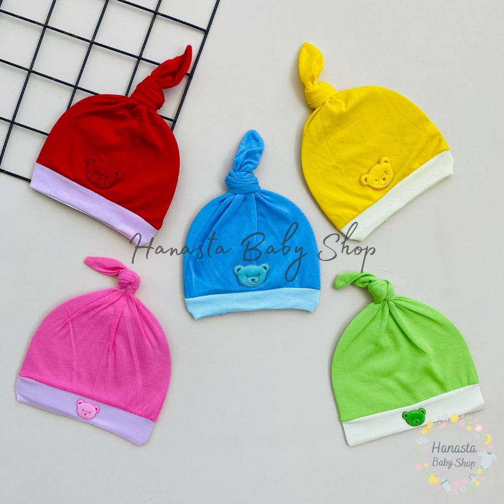 Jual Topi Kupluk Bayi (0-12 Bulan) Baby Hat Newborn Pelindung Kepala ...