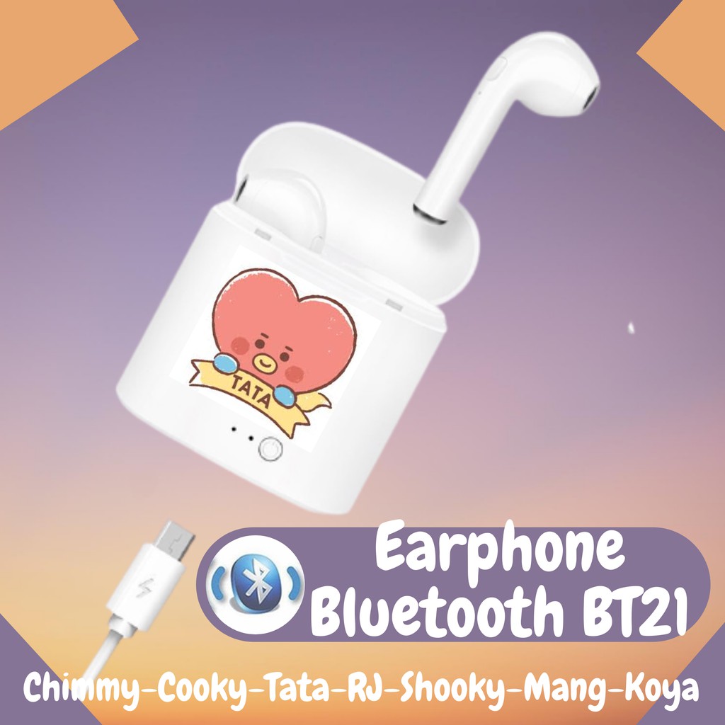 Jual Headset Blutut BTS21 Taehyung Tata | Shopee Indonesia