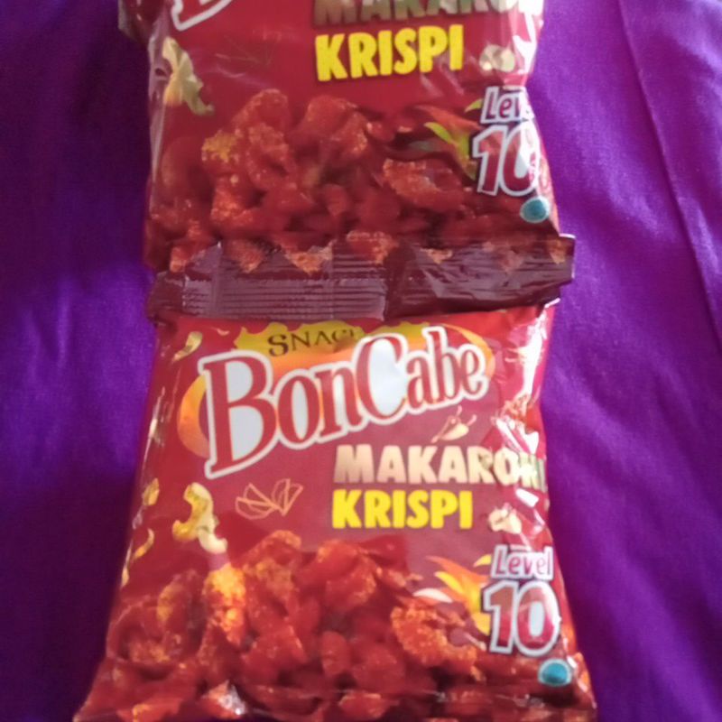 Jual Snack BonCabe Makaroni krispi level 10 (harga per 5 bungkus ...
