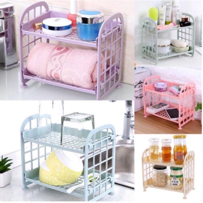 Jual rak susun plastik/rak susun plastik serbaguna/rak mini/rak plastik ...