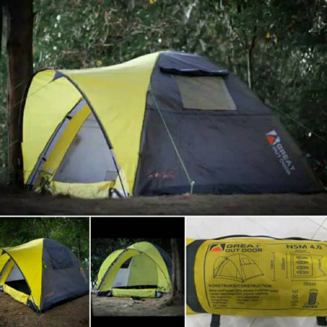 Jual Tenda Great Outdoor NSM 4.0 Doubel Layer | Shopee Indonesia