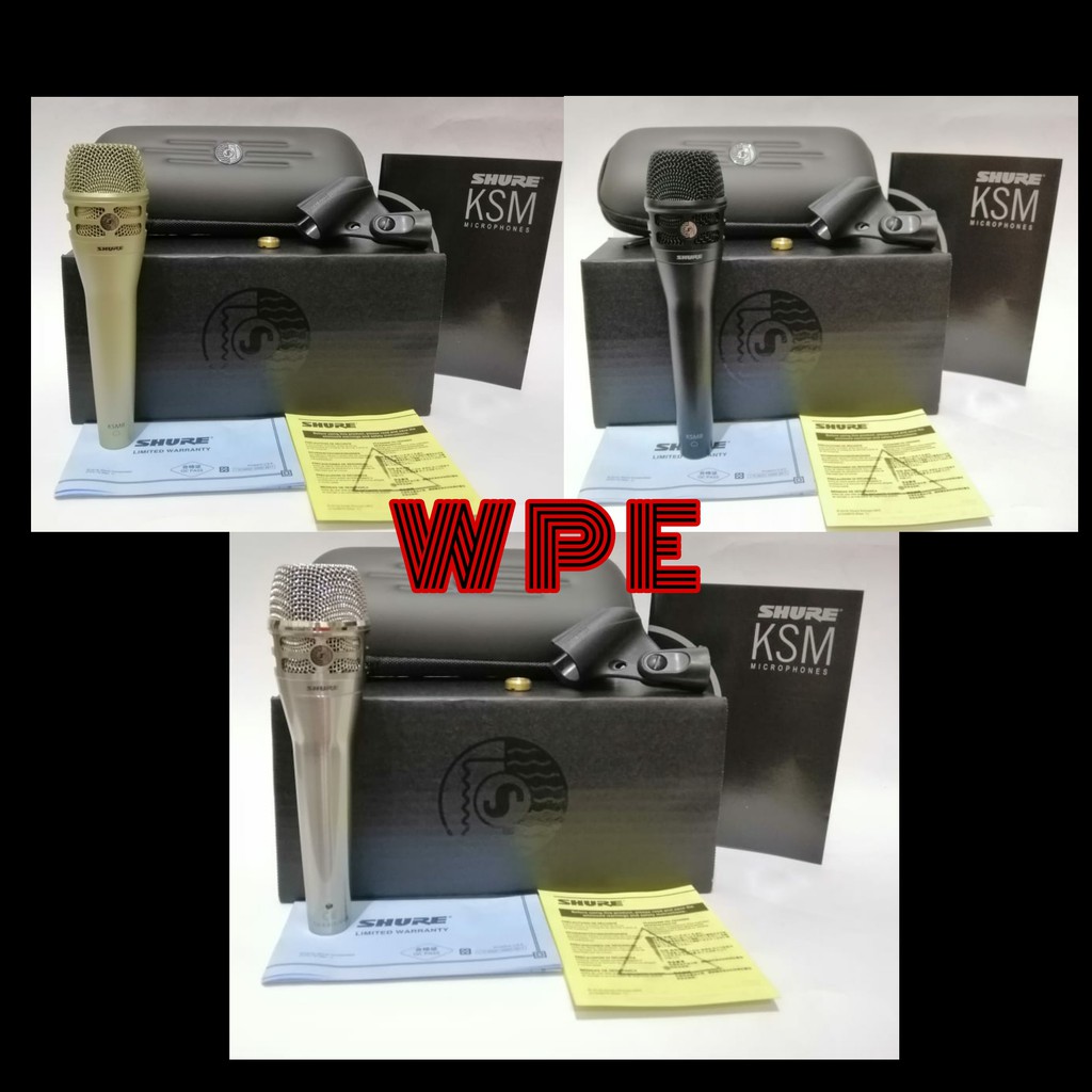 Jual Microphone kabel Shure KSM 8/ mic SHURE KSM 8 new model | Shopee ...