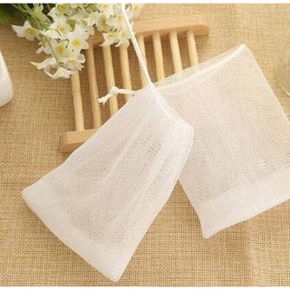 Jual [CHASIO] Double Layer Kantong Jaring Busa Sabun Jaring Halus untuk ...