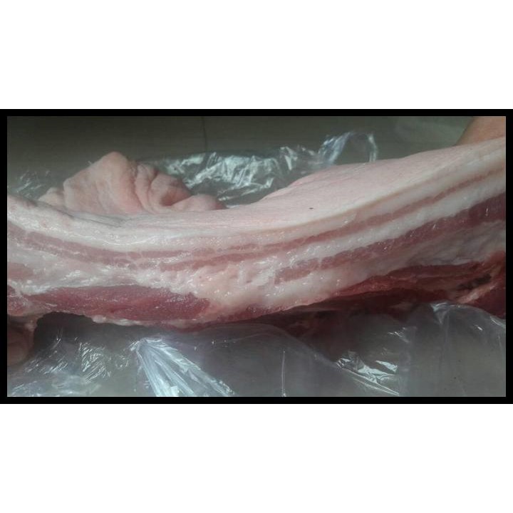 Jual PRODUK TERBATAS DAGING BABI SAMCAN / PORK BELLY (1 kg) | Shopee ...