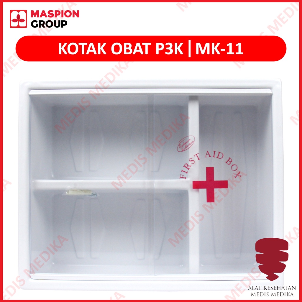 Jual Maspion MK-11 Wall Cab First Aid Box PPPK Kotak Obat P3K MK 11 ...