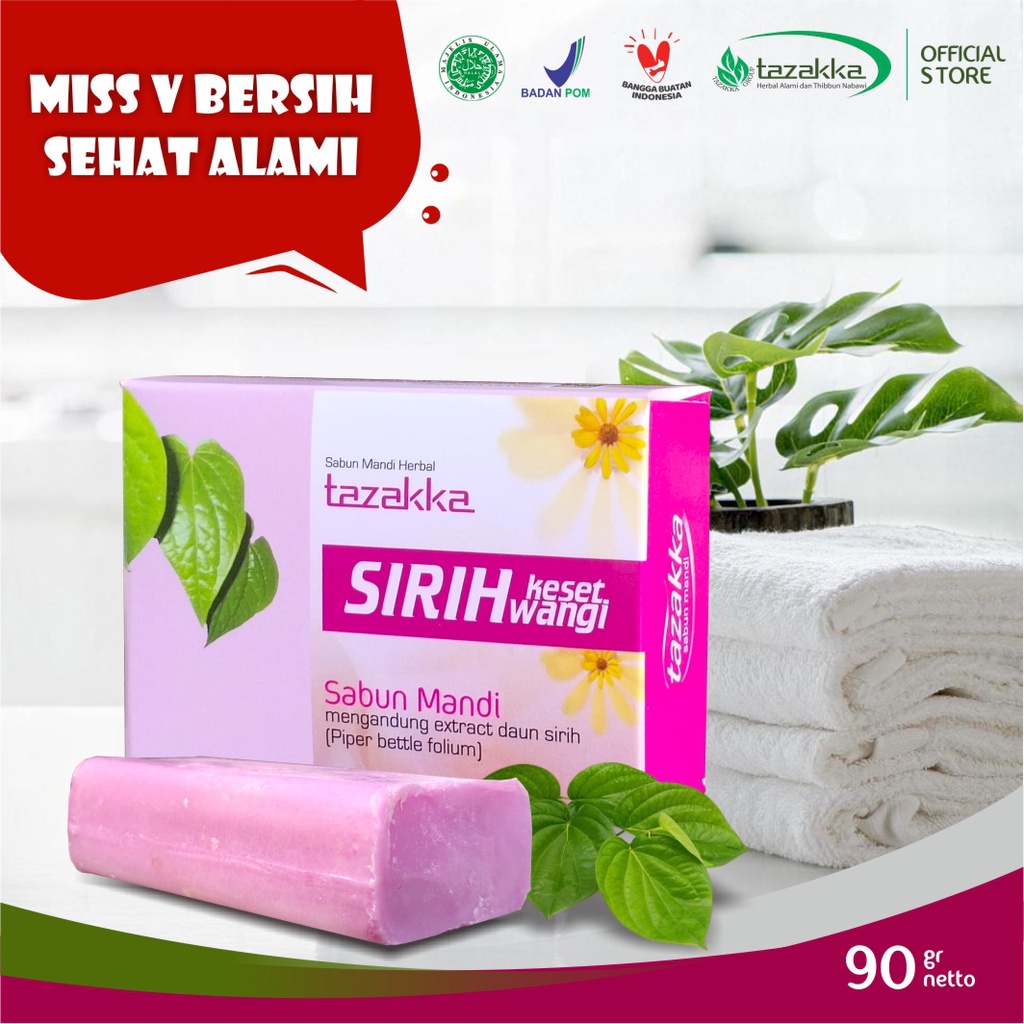 Jual Sabun Mandi Batang Ekstrak Daun Sirih Keset Wangi 90 gram | Herbal ...
