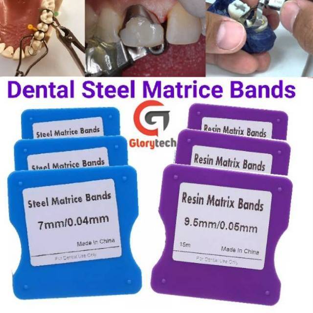 Jual Dental Steel Resin Matrix matriks matrice band roll | Shopee Indonesia