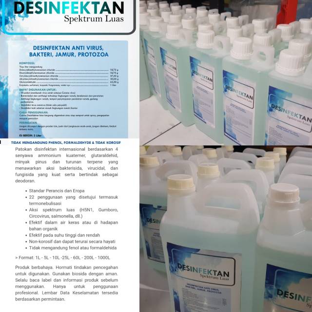 Jual Desinfektan 1liter | Shopee Indonesia