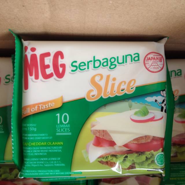 Jual Keju meg slice 150 gram | Shopee Indonesia