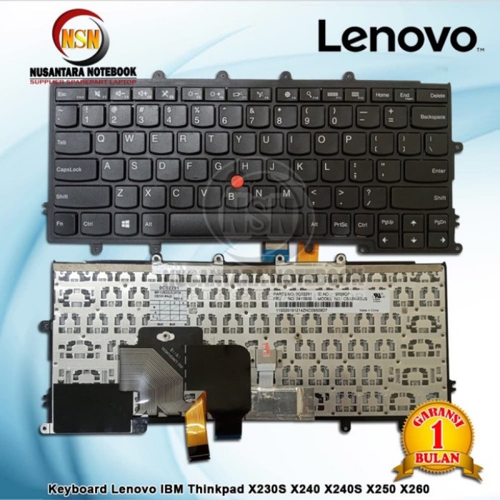 Jual Keyboard LENOVO X230s X240 X240s X250 X260 Black | Shopee Indonesia