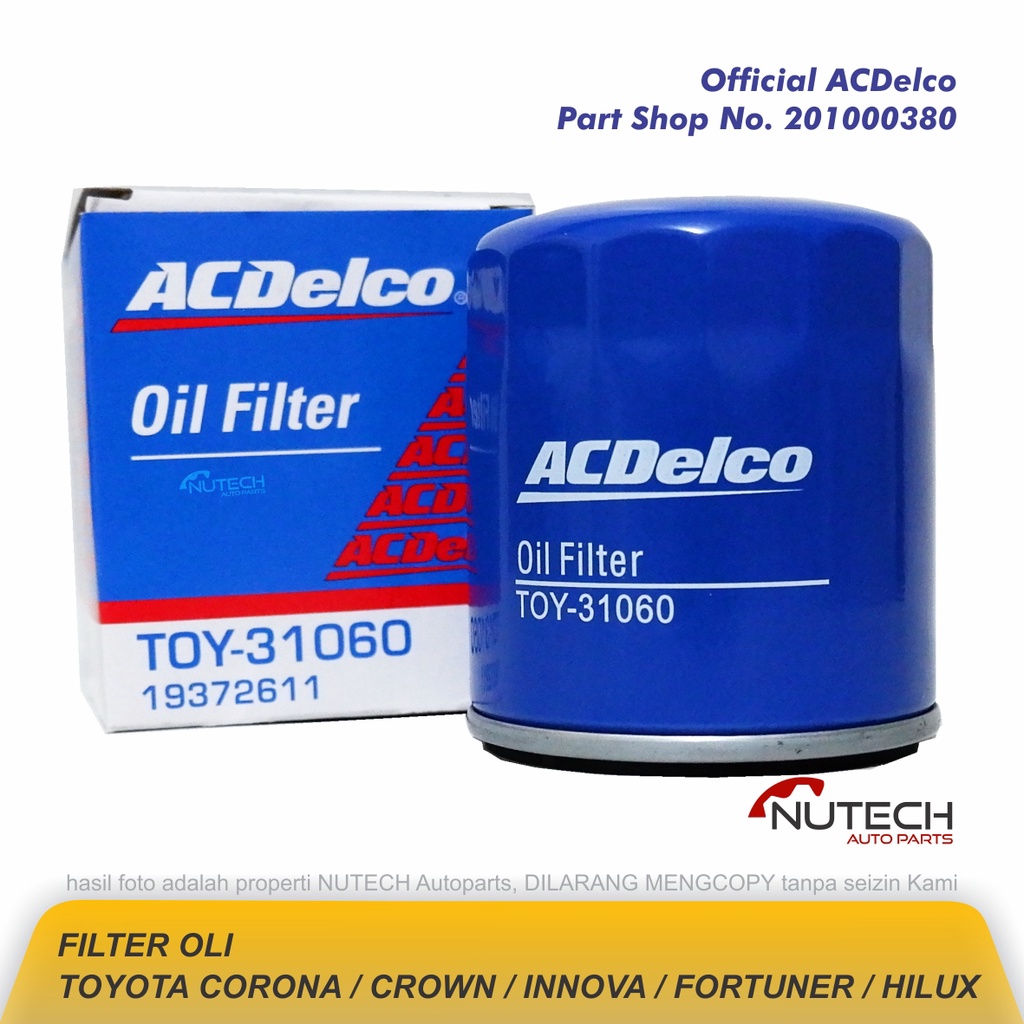 Jual OIL Filter Oli Toyota Corona Crown Innova Fortuner Hilux ORI ...