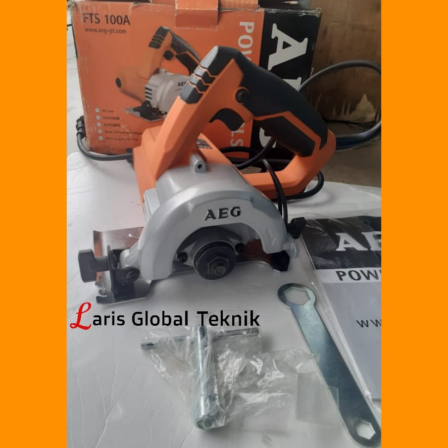 Jual AEG FTS100A FTS 100 A Marble Cutter Mesin potong granit keramik ...