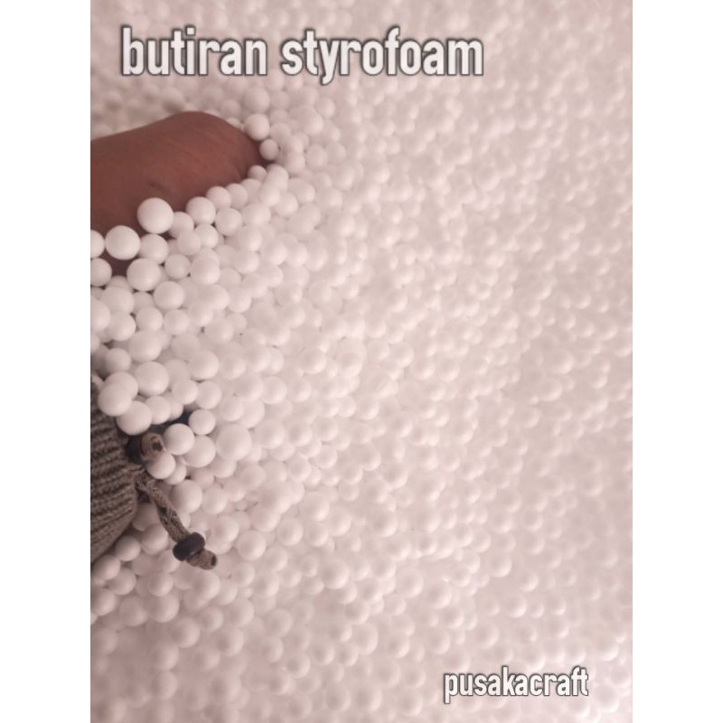 Jual Butiran styrofoam sterofoam untuk isian beanbag atau lainlain ...