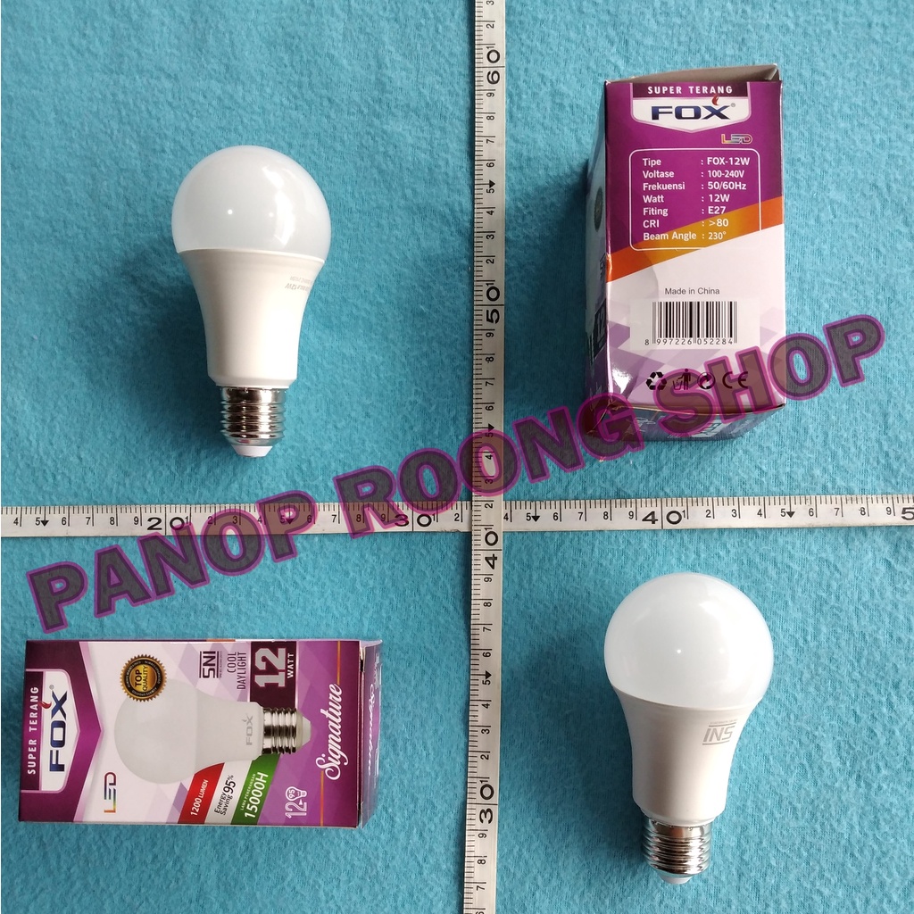 Jual LAMPU LED 12 WATT FOX SIGNATURE | Shopee Indonesia