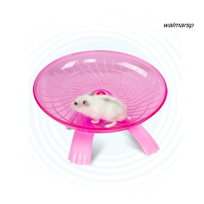 Jual PET HAMSTER FLYING SAUCER EXERCISE WHEEL MOUSE RUNNING DISC TOY ...