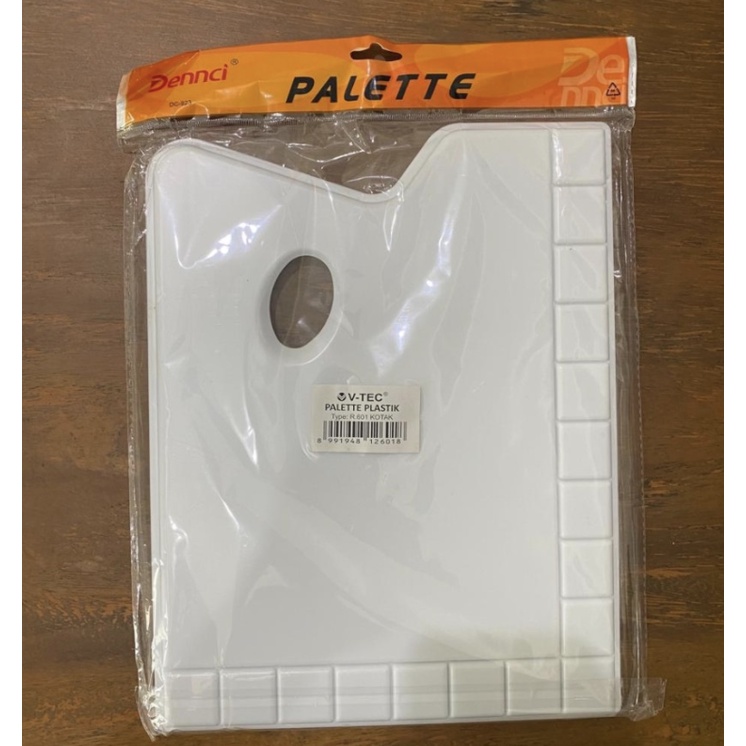 Jual Palette Lukis Plastik VTEC tempat cat lukis R 601 | Shopee Indonesia