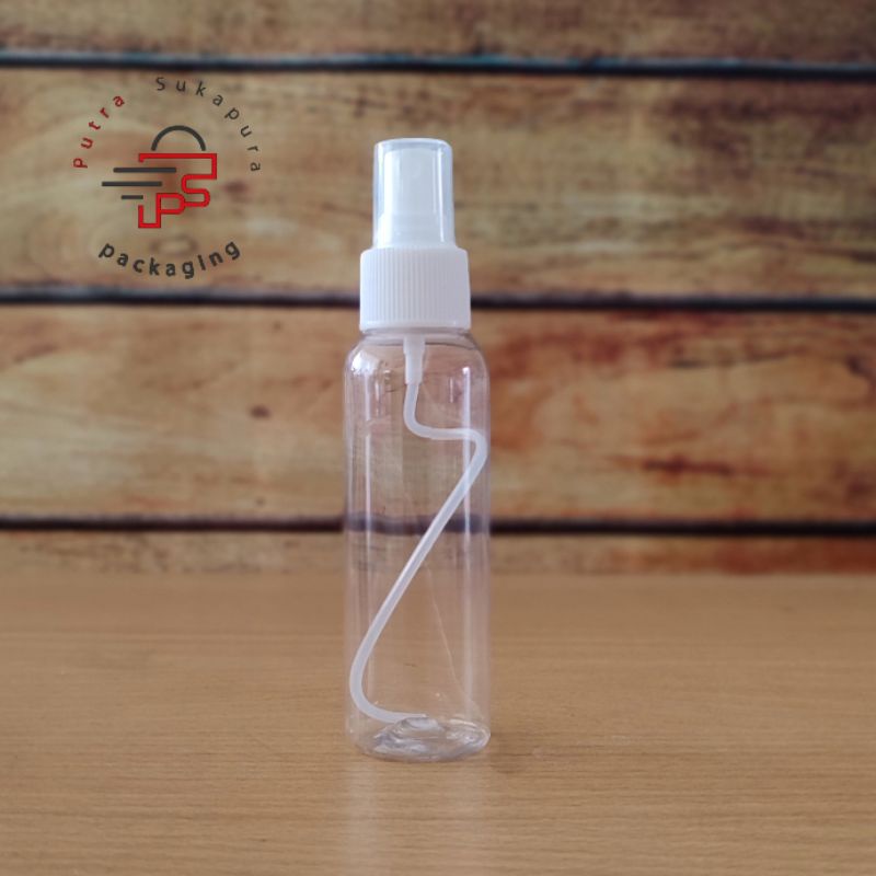 Jual botol spray 100ml bening / botol botol spray 100ml pet tebal / botol spray 100ml hand ...