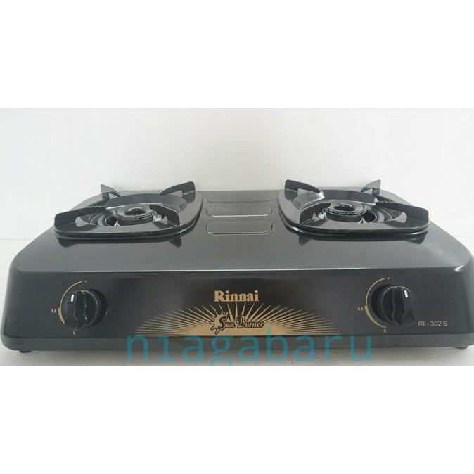 Jual Kompor Gas Rinnai 2 Tungku Ri 302S Ri 302 S - Terbaik ! | Shopee Indonesia
