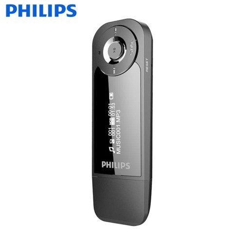 Jual MP3 PLAYER 8GB WITH CLIP-ON - PHILIPS SA1208 - Grey | Shopee Indonesia