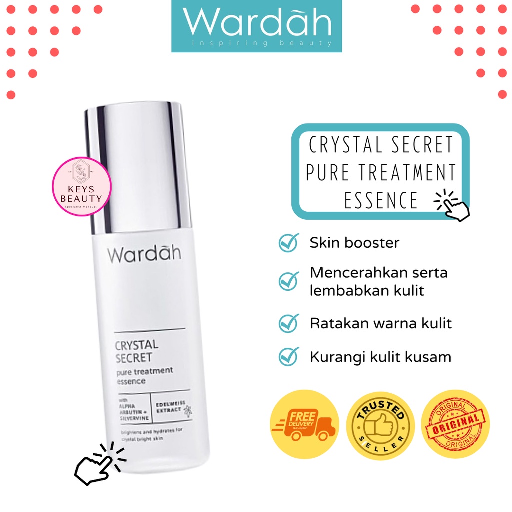 Jual Wardah Crystal Secret Pure Treatment Essence - Essence untuk ...