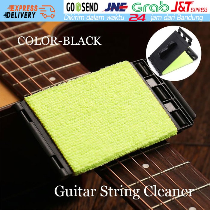 Jual Pembersih Senar Gitar Biola Guitar String Cleaner Bass Scrubber ...