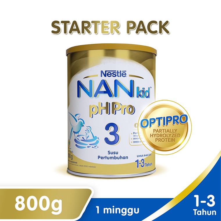 Jual NAN pH Pro OPTIPRO Susu Pertumbuhan 1-3 tahun Kaleng 800g | Shopee ...