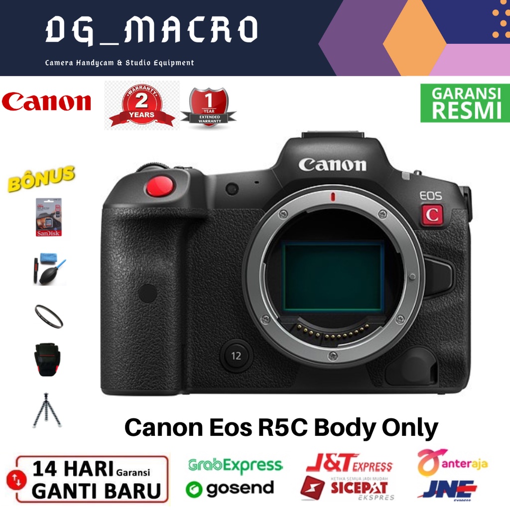 Jual Canon EOS R5C Body Only | Shopee Indonesia