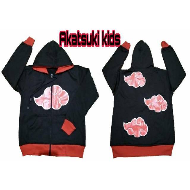 Jual jaket anime naruto akatsuki anak/kids | Shopee Indonesia