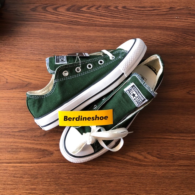 Jual Converse ox classic warna hijau army | Shopee Indonesia