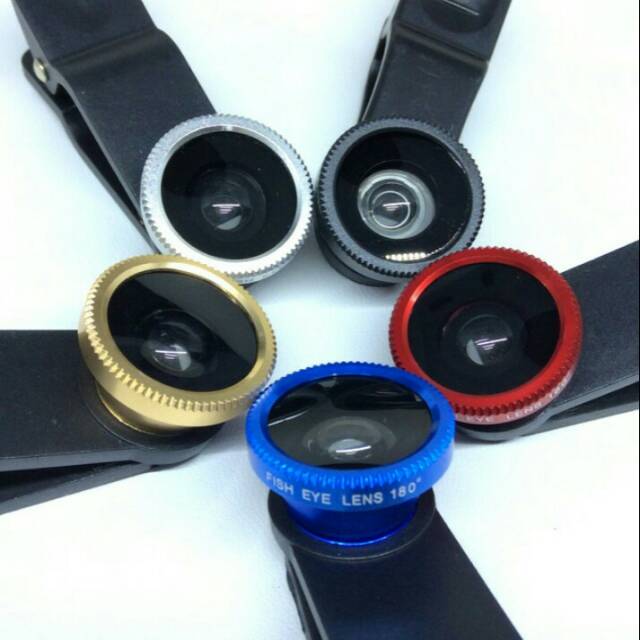 Jual FISH EYE LENS 3 in 1 CAMERA | Shopee Indonesia