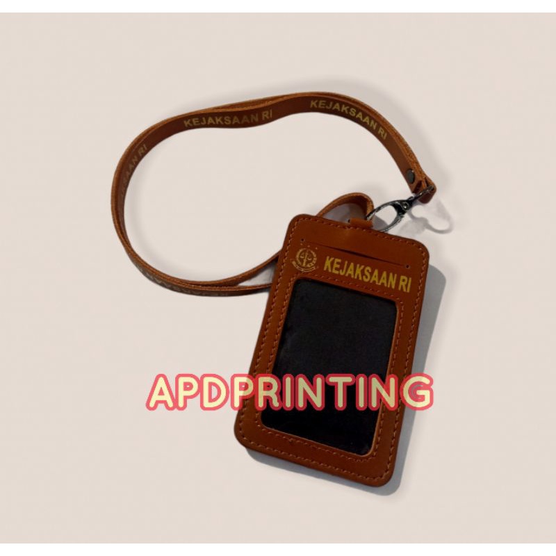 Jual ID CARD TALI KEJAKSAAN RI COKELAT COKLAT DOFF 4 SLOT CARD | Shopee ...