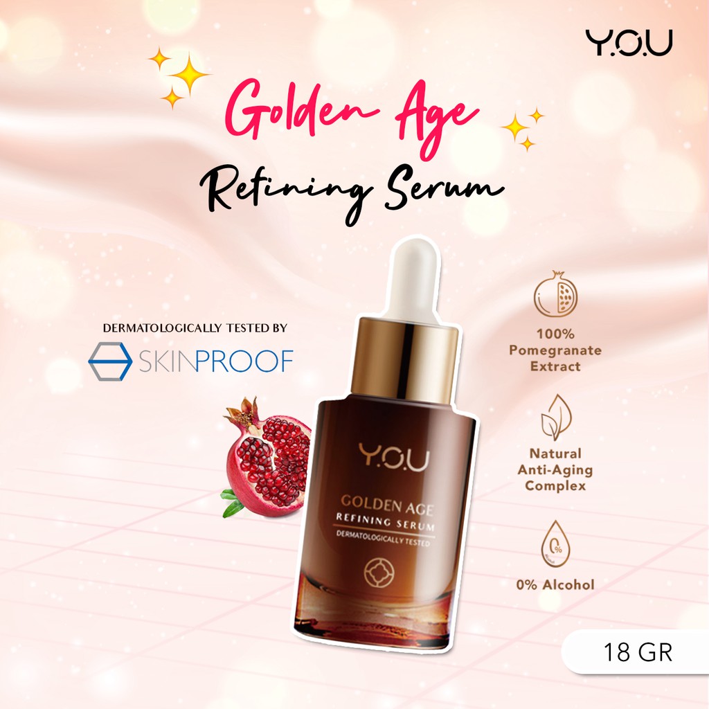 Jual THE GOLDEN AGE ANTI REFINING SERUM | Shopee Indonesia
