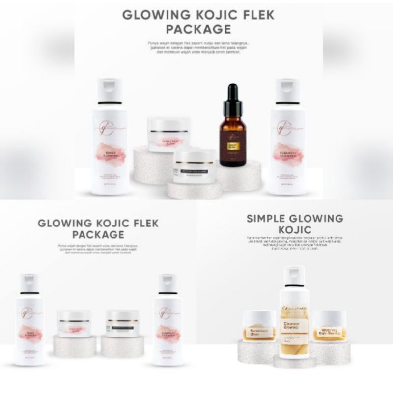 Jual paket lengkap Kojik glowing ( paket untuk flek berat/ muka badak ...