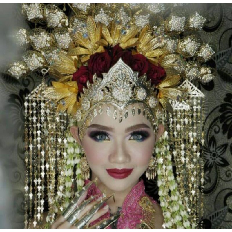 Jual Mahkota Rumbai Adat Melayu Aceh Modern Hiasan Kepala Wanita ...