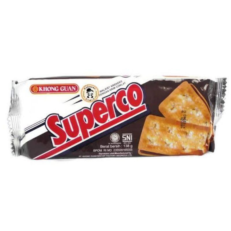 Jual BISCUIT SUPERCO COKLAT 138 GRAM | Shopee Indonesia