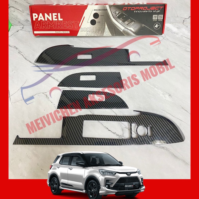 Jual Cover Panel Power Window Mobil Toyota Raize 2021 - 2022 Motif ...