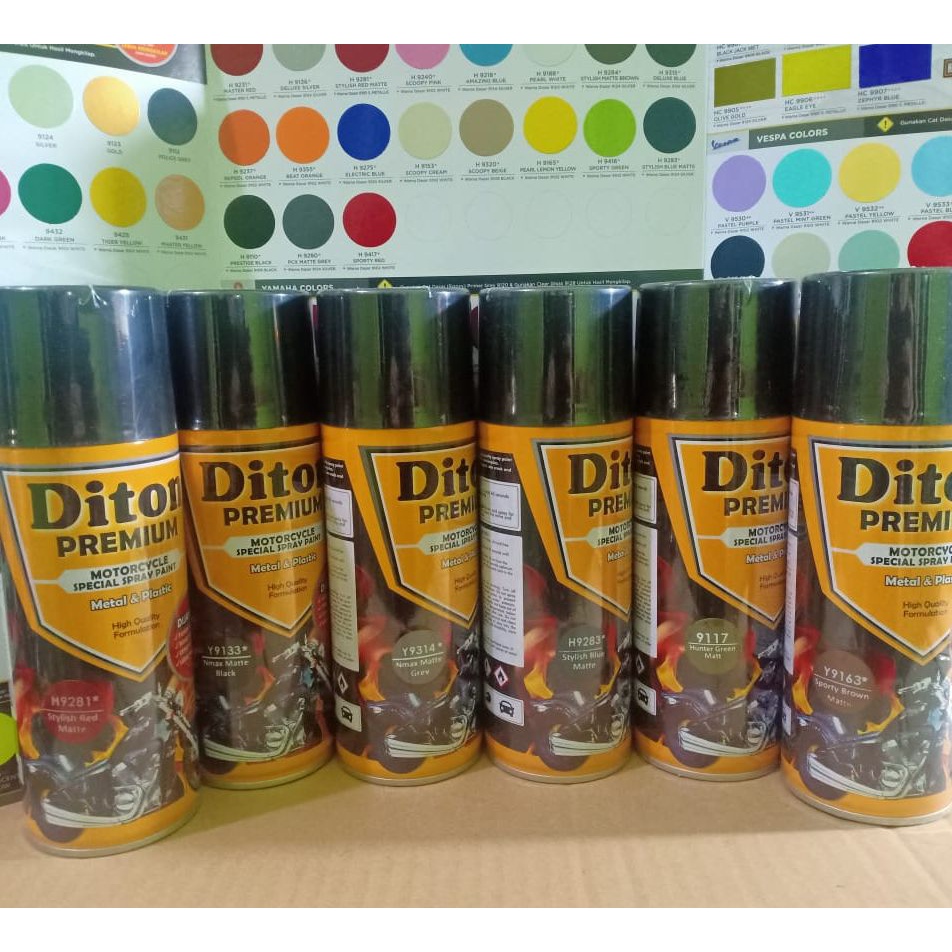 Jual DITON Premium Pilok Pilox Warna Doff / Dop / Matte / Tidak ...