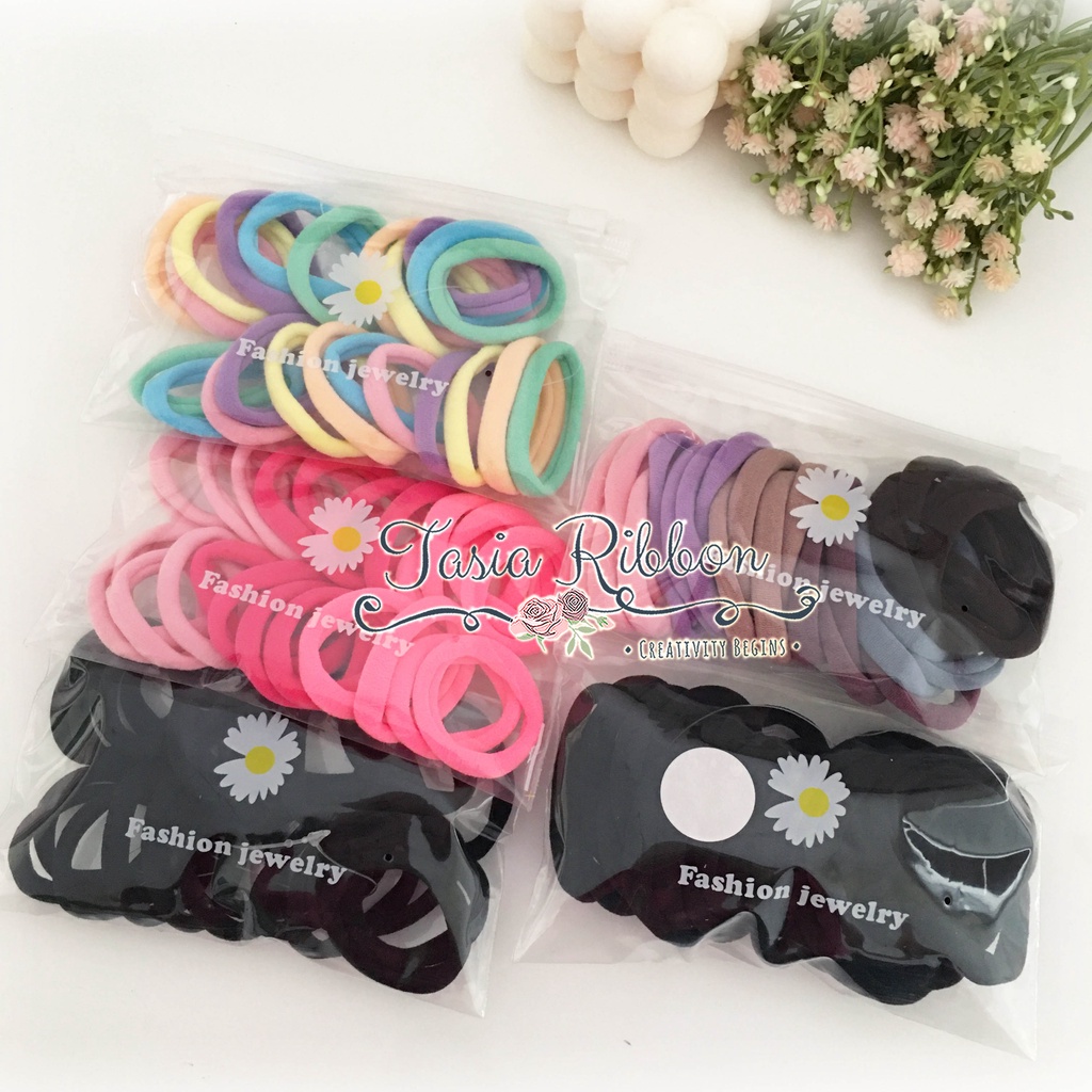 Jual Karet Rambut Tanpa Sambungan KR-003 (Ikat Rambut) | Shopee Indonesia
