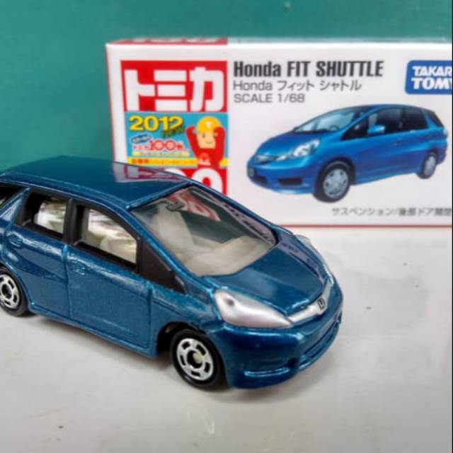 Jual Diecast mobil Honda Fit shuttle jazz Tomica no 100 Takara Tomy murah | Shopee Indonesia