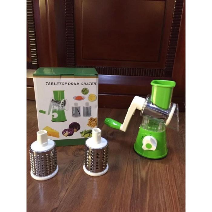 Jual Alat Pemarut/pengiris Sayur/buah Putar Tangan 3 In 1 Shenar ...