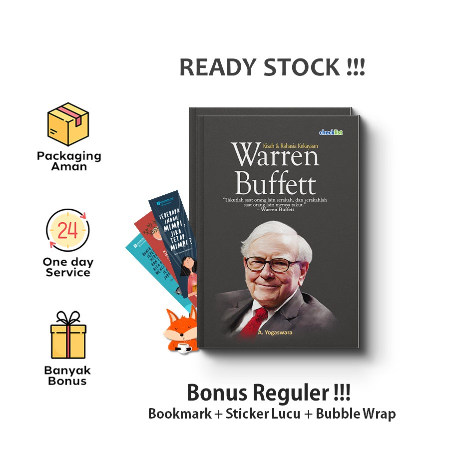 Jual Buku Warren Buffet (Checklist) | Shopee Indonesia