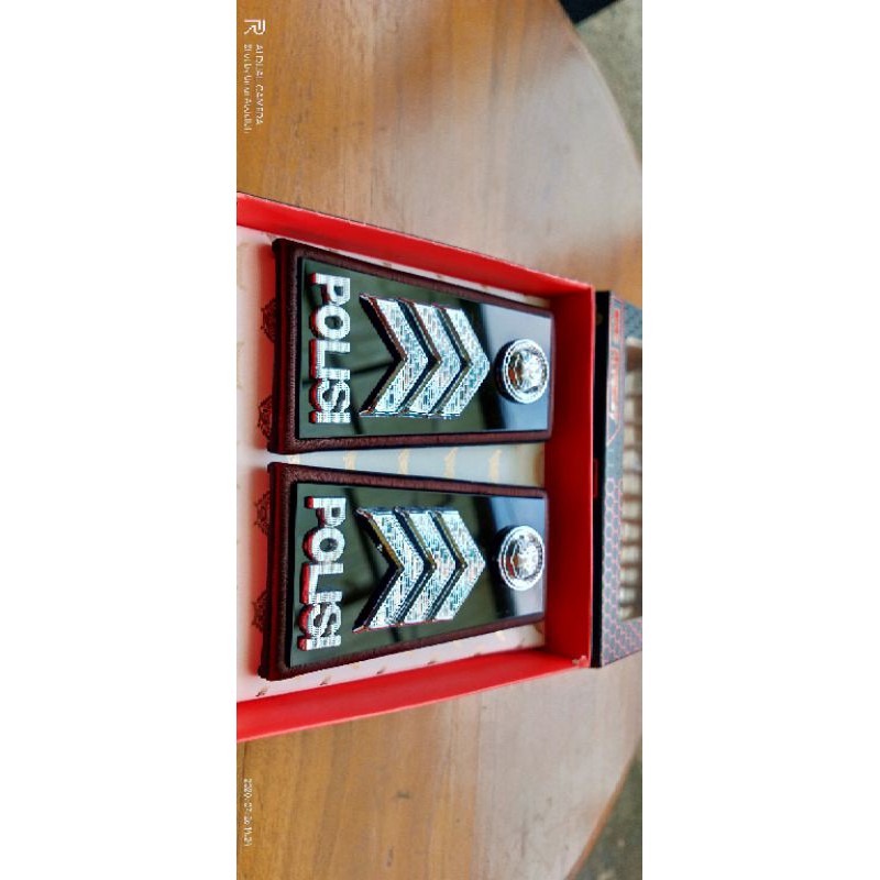 Jual pangkat polisi brigadir, Bripka exclusive BAC ATRIBUT | Shopee ...